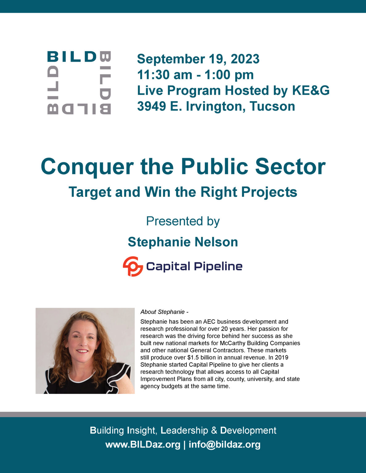 Join BILD for our September Program – Bild