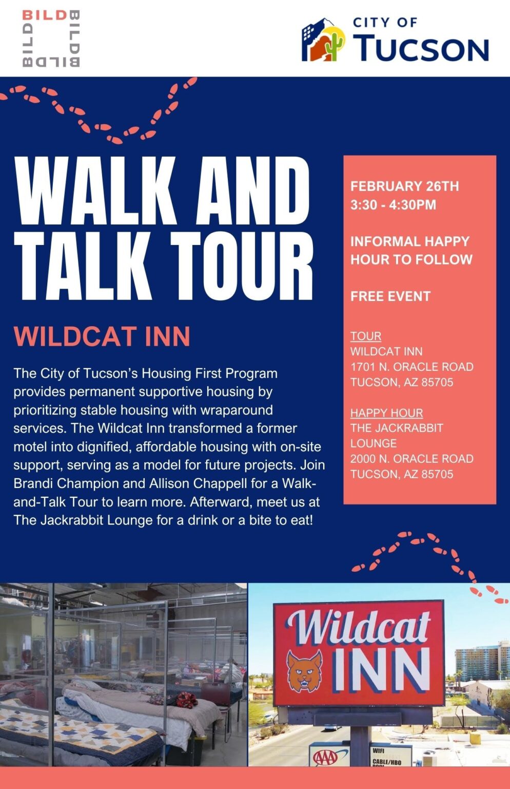 Walk + Talk Tour of the Wildcat Inn – Bild